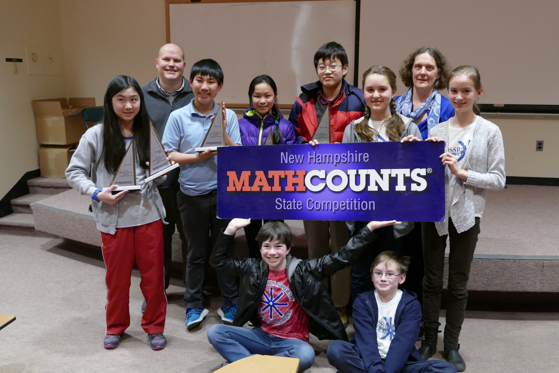 Crossroads Mathcounts Teams State - Crossroads Academy